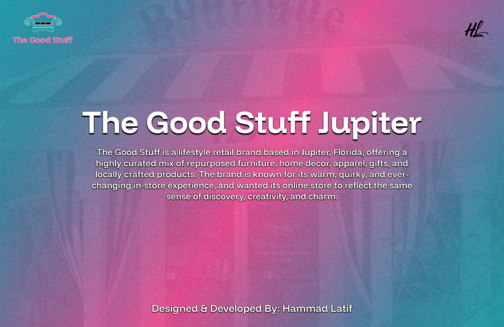 The Good Stuff Jupiter - hammadlatif.com